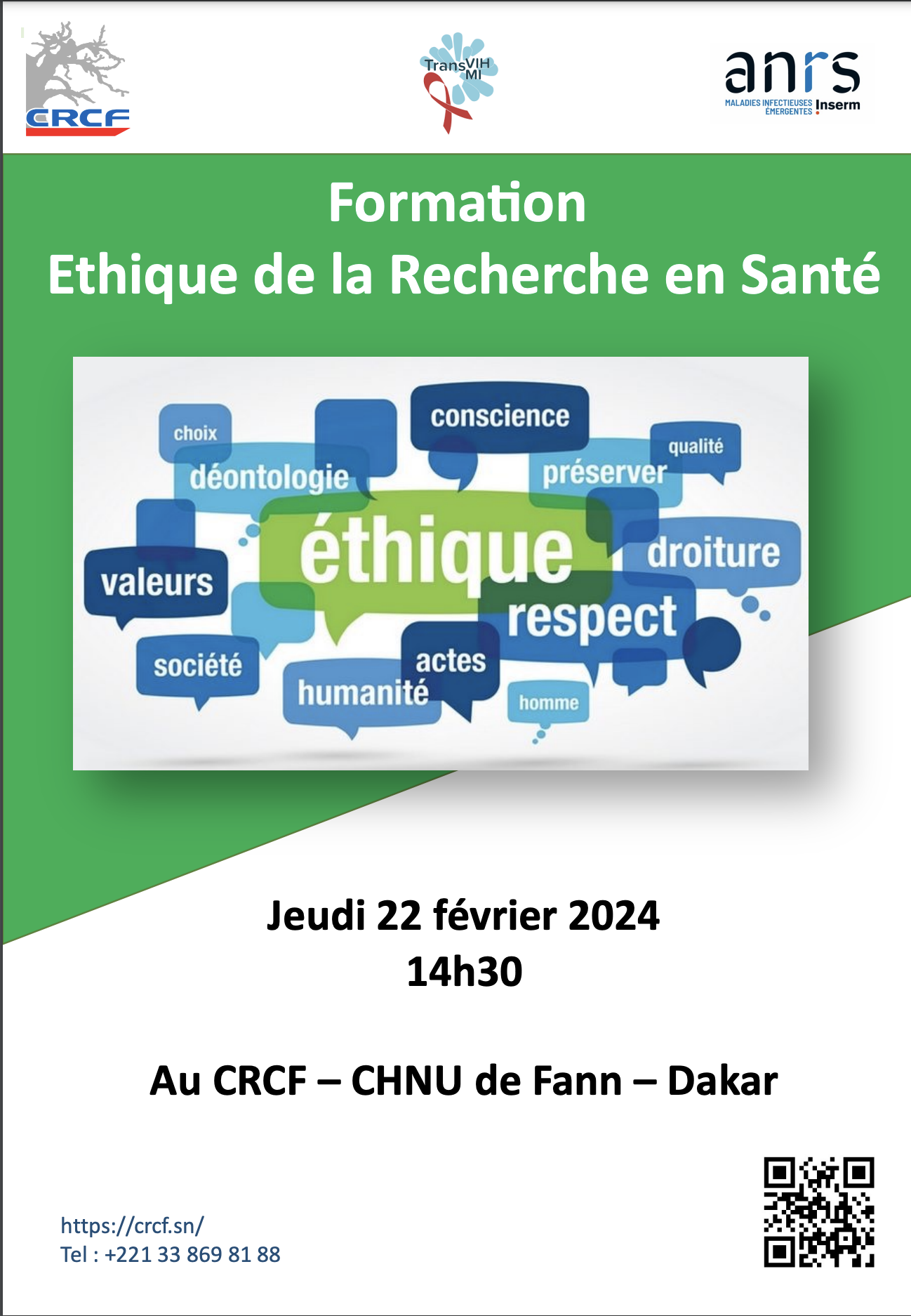 Formation à l’Ethique de la Recherche - CRCF